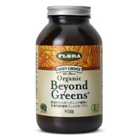 オーガニック ビヨンド・グリーンズ 有機栽培のアルファルファやチア、大麦若葉など十数種類の植物をまるごと粉末にしました。スプーン2杯で、ビタミン、ミネラル、アミノ酸、フィトケミカル、食物繊維などを理想的なバランスで摂ることができます。 輸入...