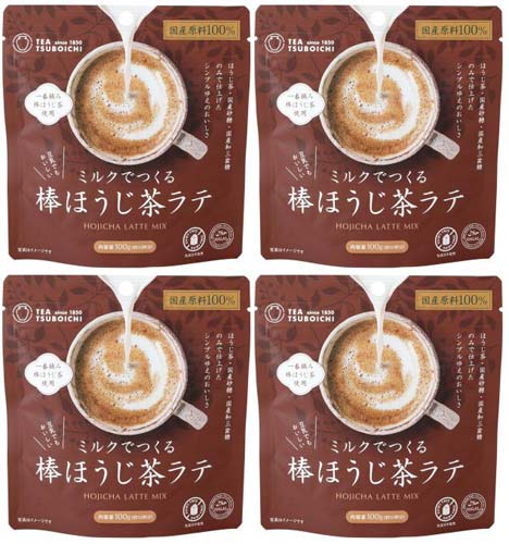 ミルクでつくる棒ほうじ茶ラテ 100g×4袋 ミルクに混ぜるだけで、本格的な美味しいほうじ茶ラテをお召し上がりいただけます。お得な4袋セット、送料無料。約40杯分。 発売元:つぼ市製茶本舗 内容量:100g×4袋 焙煎した香ばしい棒ほうじ茶...