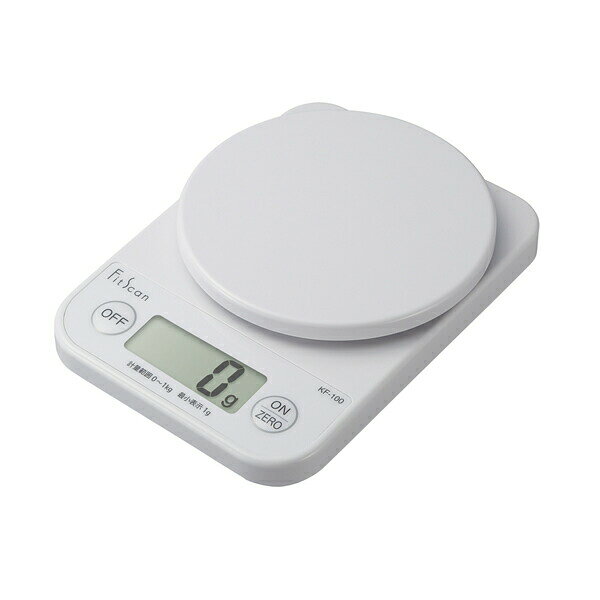 シンプル＆コンパクトな計量器計量のみのシンプルなクッキングスケール。単四電池が必要です。食材やペットフードなど、様々な計量に使えます。小さめなコンパクトなボディなので、ミニキッチンでも使いやすく、収納しやすいサイズです。オートオフ機能や地域...