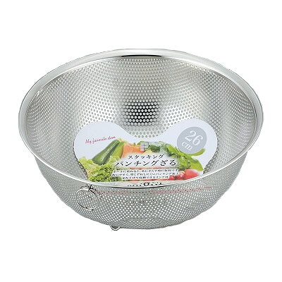 用途に合わせて選べる「suigut」キッチンシリーズ扱いやすいステンレス製のざる。ボウルとに重ねて野菜を水にさらすときに便利なザルです。穴あけタイプのざる洗いやすく、型崩れしにくいパンチング加工のざる。水切れのいい足つき足付きなので、底部分...