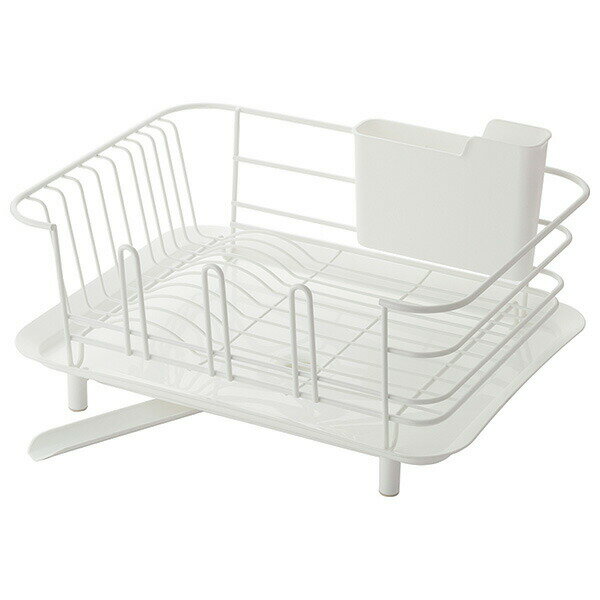 使いやすくてお手入れしやすいキッチン周りにうれしい防汚・抗菌加工でお手入れがカンタンなディッシュドレイナー。シンプルでベーシックなデザイン。清潔感のあるカラーが魅力的。お皿や茶碗を並べやすい通気性の良いカゴ状。トレーは排水した水が直接シンク...