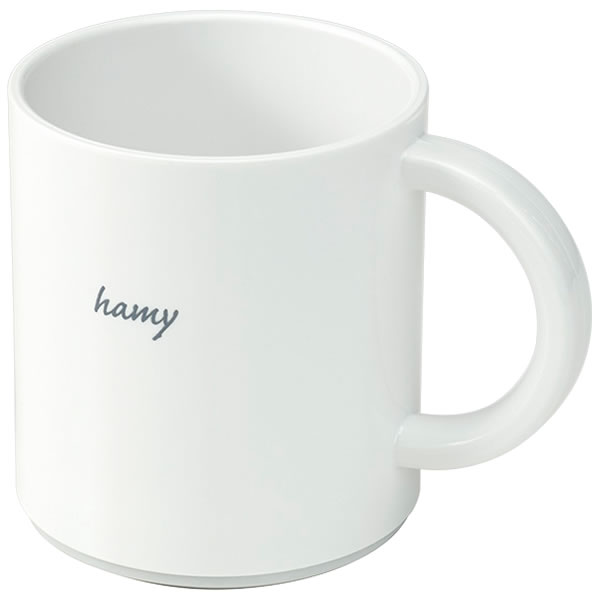 使いやすいシンプルな洗面コップシンプルな形のコップです。軽くて丈夫、シンプルな形状で扱いやすい。底面滑り止め加工つきしっかり置けるすべり止め加工。商品サイズ（約）幅10.5×奥行7.5×高さ8.5cm容量（約）280ml材質本体/AS樹脂　...