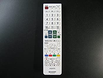 【中古】シャープ テレビのリモコン GB129WJSB(白)【メーカー名】【メーカー型番】【ブランド名】シャープ(SHARP)【商品説明】シャープ テレビのリモコン GB129WJSB(白)こちらの商品は中古品となっております。 画像はイメ...