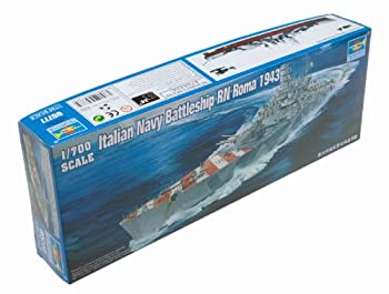 【中古-非常に良い】Trumpeter 1:700 - Italian Navy Battleship Rn Roma 1943当店取り扱いの中古品についてこちらの商品は中古品となっております。 付属品の有無については入荷の度異なり、商品タ...