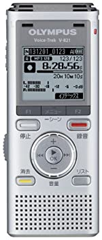 【中古】OLYMPUS ICレコーダー VoiceTrek 2GB MicroSD対応 MP3/WMA SLV シルバー V-821当店取り扱いの中古品についてこちらの商品は中古品となっております。 付属品の有無については入荷の度異なり、商...