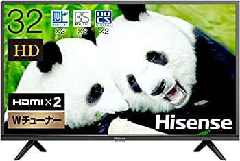 【中古】ハイセンス 32V型 ハイビジョン 液晶 テレビ 32H38E ダブルチューナー 外付けHDD裏番組録画対応 3年保証当店取り扱いの中古品についてこちらの商品は中古品となっております。 付属品の有無については入荷の度異なり、商品タイ...