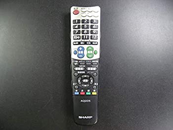 【中古】0106380309 RRMCGA826WJSA テレビリモコン シャープ SHARP当店取り扱いの中古品についてこちらの商品は中古品となっております。 付属品の有無については入荷の度異なり、商品タイトルに付属品についての記載がない...