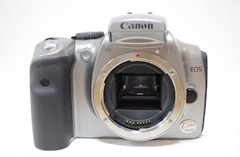 【中古】EOS Kiss Digital(シルバー)ボディ当店取り扱いの中古品についてこちらの商品は中古品となっております。 付属品の有無については入荷の度異なり、商品タイトルに付属品についての記載がない場合もございますので、ご不明な場合は...
