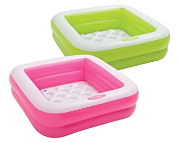 【中古】INTEX(インテックス) プール プレイボックスプール 85×85×23cm 57100 【色指定不可】 [日本正規品]当店取り扱いの中古品についてこちらの商品は中古品となっております。 付属品の有無については入荷の度異なり、商品...