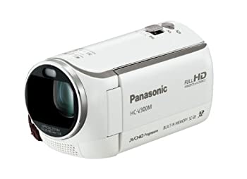 【中古】パナソニック デジタルハイビジョンビデオカメラ V300 内蔵メモリー32GB パールホワイト HC-V300M-W当店取り扱いの中古品についてこちらの商品は中古品となっております。 付属品の有無については入荷の度異なり、商品タイト...