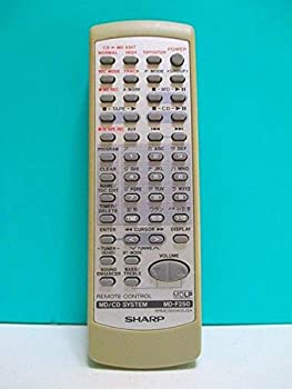 【中古】シャープ オーディオリモコン MD-F250 RRMCG0040SJSA【メーカー名】シャープ【メーカー型番】MD-F250 RRMCG0040SJSA【ブランド名】シャープ(SHARP)【商品説明】シャープ オーディオリモコン M...