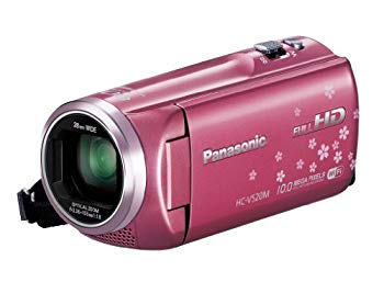 【状態　非常に良い】(中古品)パナソニック デジタルハイビジョンビデオカメラ V520 内蔵メモリー32GB ピンク HC-V520M-P【メーカー名】パナソニック【メーカー型番】HC-V520M-P【ブランド名】パナソニック(Panaso...