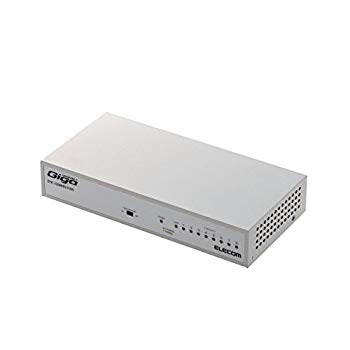【状態　非常に良い】(中古品)エレコム スイッチングハブ ギガビット 8ポート マグネット付き 電源内蔵 金属筺体 EHC-G08MN-HJW【メーカー名】エレコム【メーカー型番】EHC-G08MN-HJW【ブランド名】ELECOM(エレコ...