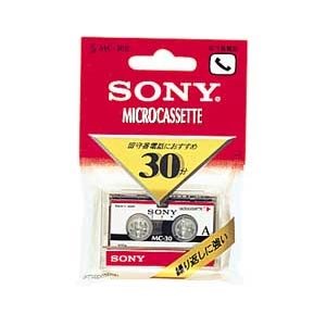 【状態　非常に良い】(中古品)ソニー(SONY) マイクロカセット 30分 MC-30B【メーカー名】ソニー(SONY)【メーカー型番】MC-30B【ブランド名】ソニー(SONY)【商品説明】ソニー(SONY) マイクロカセット 30分 M...