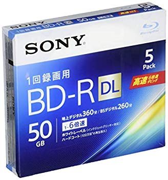 (中古品)SONY ビデオ用ブルーレイディスク 5BNR2VJPS6(BD-R 2層:6倍速 5枚パック)【メーカー名】ソニー(SONY)【メーカー型番】5BNR2VJPS6【ブランド名】ソニー(SONY)【商品説明】SONY ビデオ用ブル...
