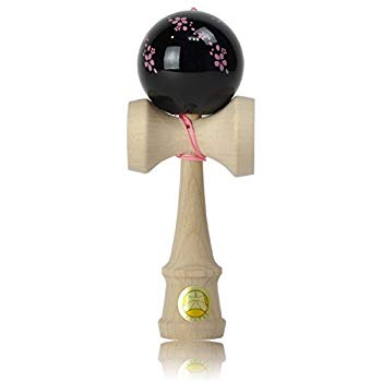日本けん玉協会認定品 けん玉 「大空　和シリーズ　桜　（黒）」 No-0004【メーカー名】山形工房(Yamagata Koubou)【メーカー型番】-【ブランド名】山形工房(Yamagata Koubou)【商品説明】日本けん玉協会認定品...