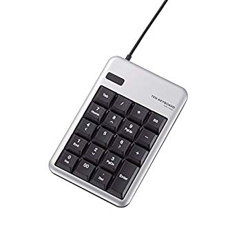 【状態　非常に良い】(中古品)エレコム テンキーパッド 有線 1000万回高耐久 M USBポート付 シルバー TK-TCM012SV【メーカー名】エレコム【メーカー型番】TK-TCM012SV【ブランド名】エレコム【商品説明】エレコム テ...