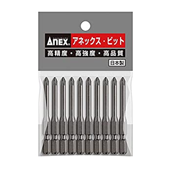 【状態　非常に良い】【中古】アネックス(ANEX) ビット 段付 +1x65 10本袋 AP-16M【ジャンル】ドライバービット【Brand】アネックスツール(Anex)【Contributors】【商品説明】アネックス(ANEX) ビット...