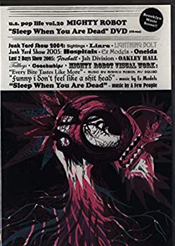 【中古】MIGHTY ROBOT“SLEEP WHEN YOU ARE DEAD” [DVD]【ジャンル】ロック, ドキュメンタリー【Brand】【Contributors】オムニバス: Actor【商品説明】MIGHTY ROBOT“SL...