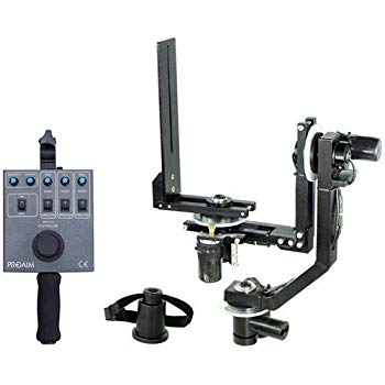 (中古品)Proaim spin-3?( 3軸) MotorizedオランダRoll 360?° Pan Tilt Head forビデオDSLRカメラビデオカメラ映画Up To 15?Kg / 33lb withジョイスティック制御システ...