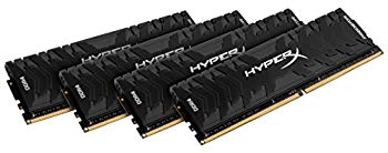 【状態　非常に良い】(中古品)キングストン Kingston デスクトップPC用メモリ DDR4-2666 16GBx4枚 HyperX Predator CL13 1.35V HX426C13PB3K4/64 永久保証【メーカー名】キング...