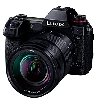 【状態　非常に良い】【中古】パナソニック フルサイズ ミラーレス一眼カメラ ルミックス S1M 標準ズームレンズキット 2420万画素 ブラック DC-S1M-K【ジャンル】ミラーレス一眼【Brand】パナソニック(Panasonic)【C...