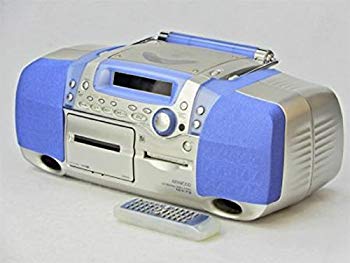 【状態　非常に良い】【中古品】KENWOOD　ケンウッド　JVC　MDパーソナルステレオシステムRAMPAGE（ランページ）　MDX-F3-L（ブルー）　（CD/MD/カセット）（ラジカセ形状）【メーカー名】KENWOOD　ケンウッド【メー...