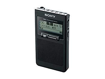 【状態　非常に良い】【中古 良品】ソニー SONY ポケットラジオ XDR-63TV : ポケッタブルサイズ FM/AM/ワンセグTV音声対応 ブラック XDR-63TV B【メーカー名】ソニー(SONY)【メーカー型番】XDR-63TV ...