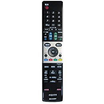 (中古品)シャープ[SHARP]シャープ液晶テレビ用リモコン （LC-26DV7 LC-32DX3 LC-40DX3 LC-46DX3 LC-52DX3）【0106380534】【メーカー名】シャープ【メーカー型番】【ブランド名】シャープ(...