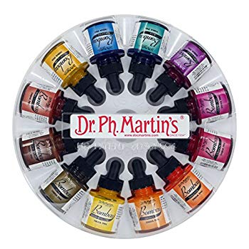 【状態　非常に良い】Dr. Ph. Martin's Bombay India Ink, 1.0 oz, Set of 12 (Set 2)【メーカー名】Salis International, Inc.【メーカー型番】800872-XXX...