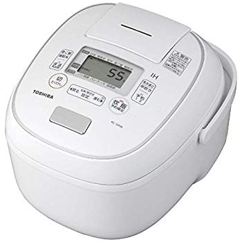 (中古品)東芝 IHジャー炊飯器（5.5合炊き） グランホワイトTOSHIBA 鍛造釜 RC-10RM-W【メーカー名】東芝【メーカー型番】RC-10RM-W【ブランド名】東芝(TOSHIBA)【商品説明】東芝 IHジャー炊飯器（5.5合炊...