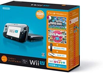 【状態　非常に良い】【中古 良品】Wii U すぐに遊べるファミリープレミアムセット(クロ) 【メーカー生産終了】【メーカー名】任天堂【メーカー型番】【ブランド名】任天堂【商品説明】Wii U すぐに遊べるファミリープレミアムセット(クロ)...