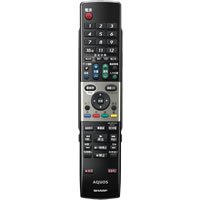 【状態　非常に良い】(中古品)シャープ[SHARP]　オプション・消耗品　【0126380038】　液晶テレビ用　リモコン (LC-20DX1 LC-26DX1 LC-32DX1 LC-37DX1 LC-42DX1 LC-46DX1 LC-...