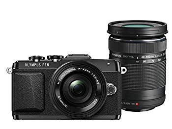 【状態　非常に良い】(中古品)OLYMPUS PEN E-PL7 EZダブルズームキット ブラック ミラーレス一眼 E-PL7 EZ DZKIT BLK【メーカー名】オリンパス【メーカー型番】V205072BE001【ブランド名】オリンパス...