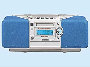 【状態　非常に良い】【中古 良品】Panasonic パナソニック　RX-MDX50-A（ブルー）　パーソナルMDシステム　（CD/MDデッキ）（ラジカセ形状タイプ）MDLP非対応【メーカー名】Panasonic パナソニック【メーカー型番...