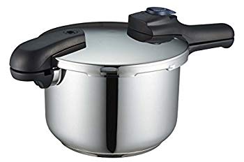 【状態　非常に良い】(中古品)パール金属 圧力鍋 5.5L IH対応 3層底 切り替え式 レシピ付 クイックエコ H-5042 フラストレーション・フリー・パッケージ 発送【メーカー名】パール金属(PEARL METAL)【メーカー型番】H...