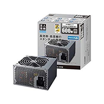 (中古品)玄人志向 STANDARDシリーズ 80 PLUS 600W ATX電源 KRPW-L5-600W/80+【メーカー名】玄人志向【メーカー型番】KRPW-L5-600W/80+【ブランド名】玄人志向【商品説明】玄人志向 STAND...