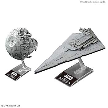 (中古品)スター・ウォーズ 1/2,700,000 デス・スターII & 1/14,500 スター・デストロイヤー プラモデル【メーカー名】BANDAI SPIRITS(バンダイ スピリッツ)【メーカー型番】BAN230358【ブランド名】...