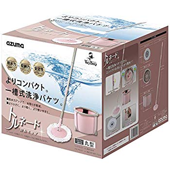 【状態　非常に良い】【商品名】アズマ 回転モップ丸型セット コンパクト トルネードモップ TSM557【メーカー名】アズマ工業【メーカー型番】TSM557【ブランド名】アズマ工業【商品説明】アズマ 回転モップ丸型セット コンパクト トルネー...