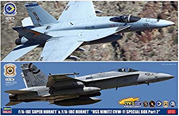 ハセガワ 1/72 アメリカ海軍 F/A-18E スーパーホーネット&F/A-18C ホーネット USS ニミッツ CVW-11 スペシャルパック Part2 2機セット プラモデル SP367【メーカー名】ハセガワ【メーカー型番】SP36...