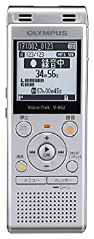 【状態　非常に良い】(中古品)OLYMPUS Voice Trek ICレコーダー シルバー V-862 SLV【メーカー名】オリンパス【メーカー型番】V-862 SLV【ブランド名】オリンパス【商品説明】OLYMPUS Voice Tre...