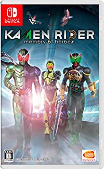 【中古】KAMENRIDER memory of heroez -Switch【ジャンル】ゲームソフト【Brand】バンダイナムコエンターテインメント【Contributors】【商品説明】KAMENRIDER memory of hero...