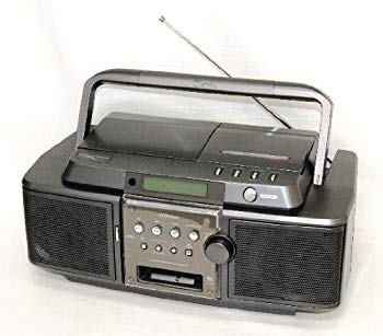(中古品)Victor　ビクター　JVC　RC-Z1MD-B　ブラック　CD-MDポータブルシステム　Clavia　クラビア（CD/MDデッキ）（ラジカセ形状）【メーカー名】Victor　ビクター　JVC【メーカー型番】RC-Z1MD-B【...