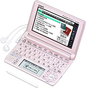 【状態　非常に良い】(中古品)CASIO Ex-word 電子辞書 XD-A8500PK ピンク 多辞書総合モデル ツインタッチパネル 音声対応 130コンテンツ 日本文学300作品/世界文学100作品収録 Blanview (ブランビュー...