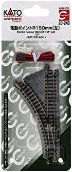 【状態　非常に良い】(中古品)KATO Nゲージ ユニトラックコンパクト電動ポイントR150-45°左 20-240 鉄道模型用品【メーカー名】カトー(KATO)【メーカー型番】20-240【ブランド名】カトー(KATO)【商品説明】KAT...