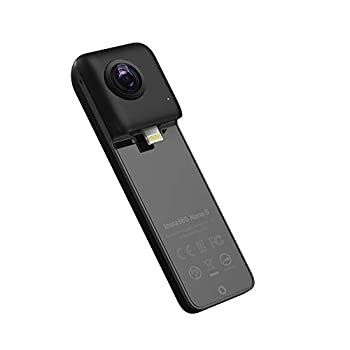 【状態　非常に良い】【中古】Insta360 NanoS 360 VRカメラ, 4K解像度 20MP写真 対応機種iPhone 6/7/8/X シリーズ, iOS 9.0以上【ジャンル】ウェアラブルカメラ・アクションカム【Brand】Ins...