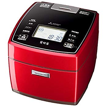 【中古品】三菱電機 IHジャー炊飯器 備長炭炭炊釜 5.5合炊き ルビーレッド NJ-VX107-R【メーカー名】三菱電機【メーカー型番】NJ-VX107-R【ブランド名】三菱電機 (MITSUBISHI)【商品説明】三菱電機 IHジャー炊...