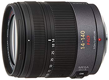 【中古 良品】Panasonic 望遠ズームレンズ マイクロフォーサーズ用 ルミックス G VARIO HD 14-140mm/F4.0-5.8 ASPH/MEGA O.I.S. H-VS014140【メーカー名】パナソニック【メーカー型番...