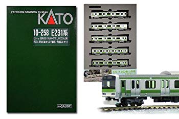 【状態　非常に良い】(中古品)KATO E231系500番台山手線色 5両基本セット 10-258 【鉄道模型・Nゲージ】【メーカー名】カトー【メーカー型番】【ブランド名】カトー(KATO)【商品説明】KATO E231系500番台山手線色...