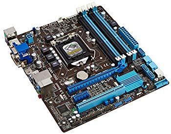 【状態　非常に良い】(中古品)ASUSTek社製 Intel B75 Expressチップセット搭載 mATXマザーボード B75M- PLUS【メーカー名】Asustek【メーカー型番】90MB0G30-M0EAY0【ブランド名】ASUS...